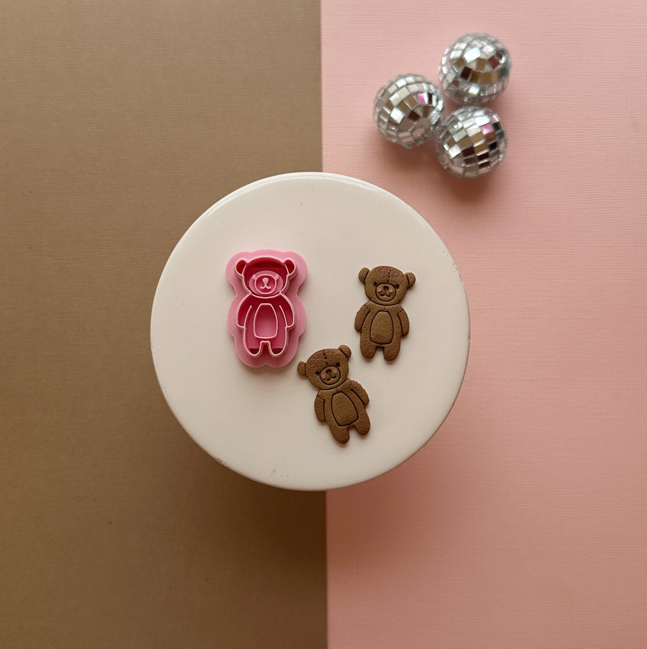 Teddy Bear Clay Cutter – Easy Peasy Cutters